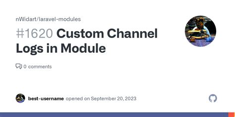 Custom Channel Logs In Module Issue Nwidart Laravel Modules Github