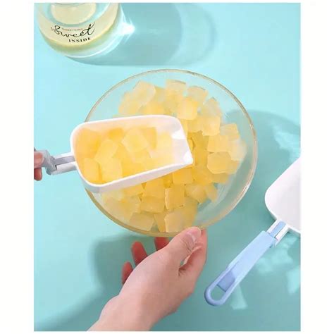 1개 얼음 스쿱 얼음 삽 아이스메이커용 주방 얼음 스쿠퍼 바 파티 웨딩 애완견 사료용 식품 스쿠퍼 플라스틱 Temu