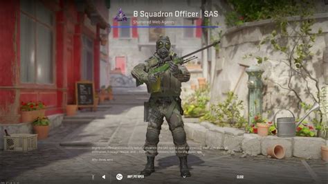 Cs2 B Squadron Officer Sas Counter Strike 2 Agent Skin Showcase