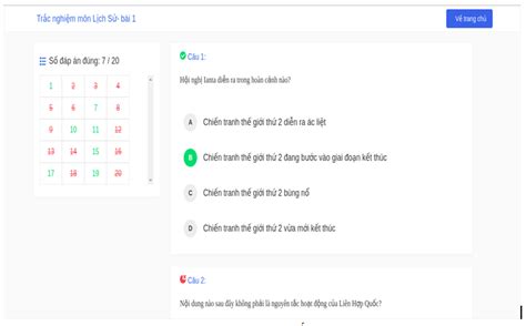 Đồ án website thi trắc nghiệm trực tuyến nodejs mysql