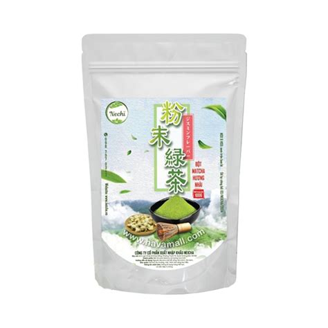 Bột Matcha Hương Nhài Nechi 100g Matcha Powder Jasmine Flavor Nechi