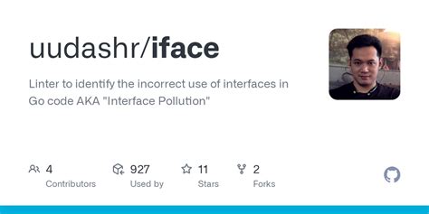 GitHub Uudashr Iface Linter To Identify The Incorrect Use Of