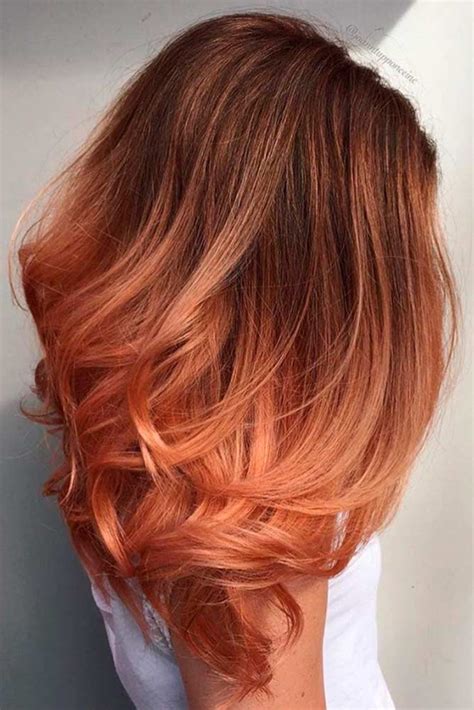45 Peach Hair Is The Newest Trend