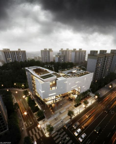 72 Best Photorealistic Night Render Images On Pinterest Architecture Visualization