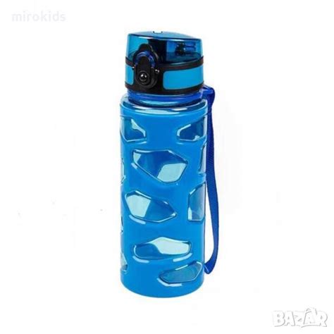 Шише за вода с флип капачка 500 мл Синьо в Други в гр Хасково Id37116156 — Bazar Bg