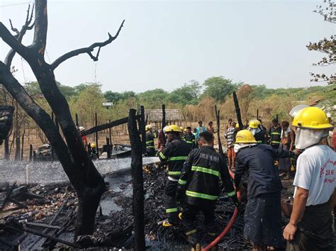 မြင်းခြံမြို့တွင် ဂတ်စ်မီးခြစ်ဖြင့် မီးဆော့ကစားရာမှ နေအိမ် ၅ လုံး မီးလောင်ဆုံးရှုံး