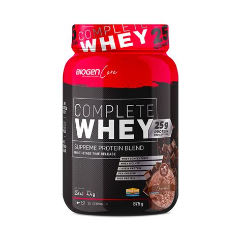 Biogen Complete Whey 875g Assorted