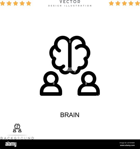 Brain Icon Simple Element From Digital Disruption Collection Line