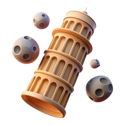 Impressive Rustic Tower Falling Asteroid Impact Simulation High Quality
