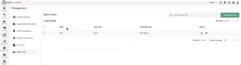 Cipher Keys Openobserve Documentation