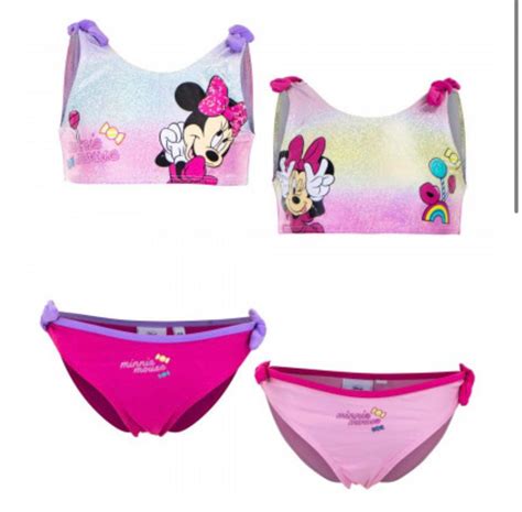 Minnie Mouse Bikini Bells And Ribbons