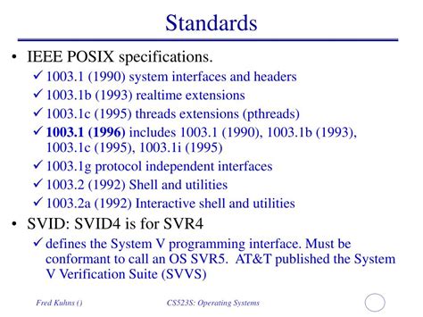 Ppt Unix Background And The Traditional Process And Kernel