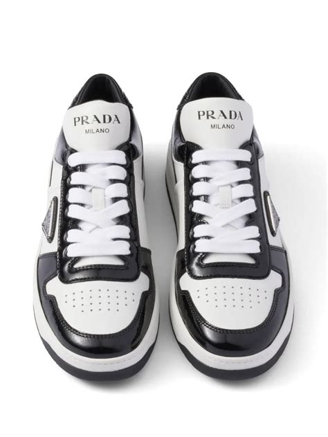 Prada Downtown Sneakers White Farfetch