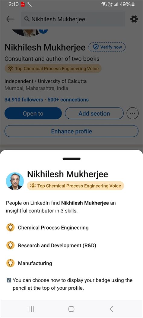 nikhilesh mukherjee posted on linkedin