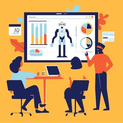 Premium Vector Artificial Intelligence Robot