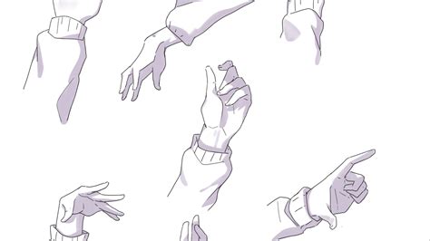 易cg教你漫画手部的画法 哔哩哔哩