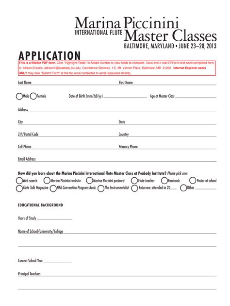 Last Name Male Female Address City ZiPPostal Code Cell Phone Email Address Fill Out Sign