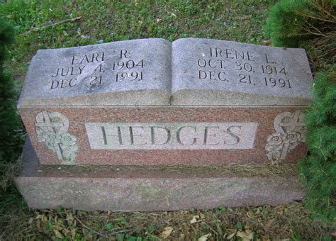Earl Robert Hedges 1904 1991 Find A Grave Memorial