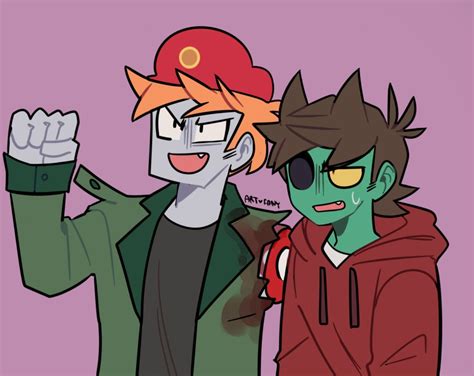 Tord And Matt Fan Art Zombie Tord Fanart Tordsworld Au Tord Eddsworld