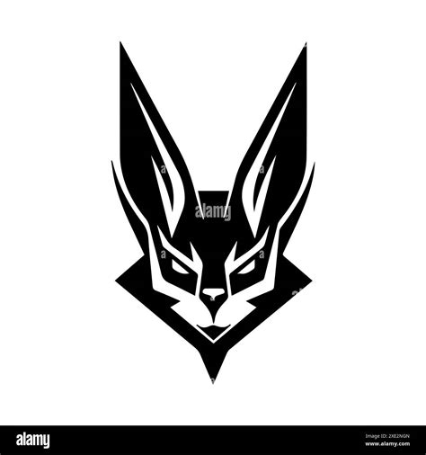 Bunny Icon Or Modern Line Symbol Vector Line Art And Icon Design With