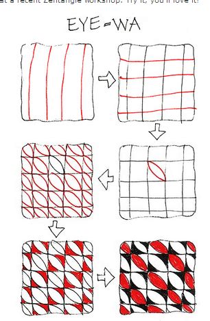 Tangle Patterns Tanglin Tiff