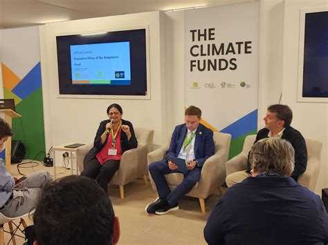 News Release Adaptation Fund Evaluation Policy Launched At Cop28