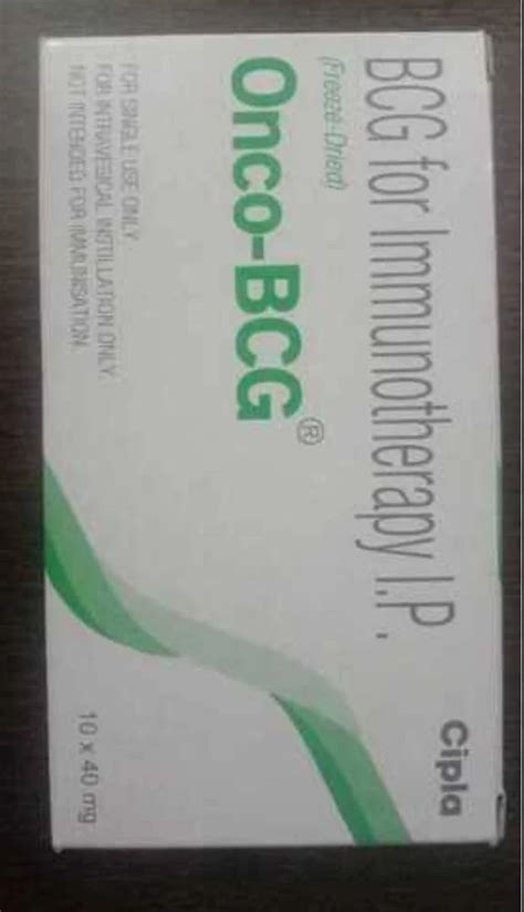 Bcg For Immunotherapy Onco Bcg Injection Onco Bcg Injection At Rs 800