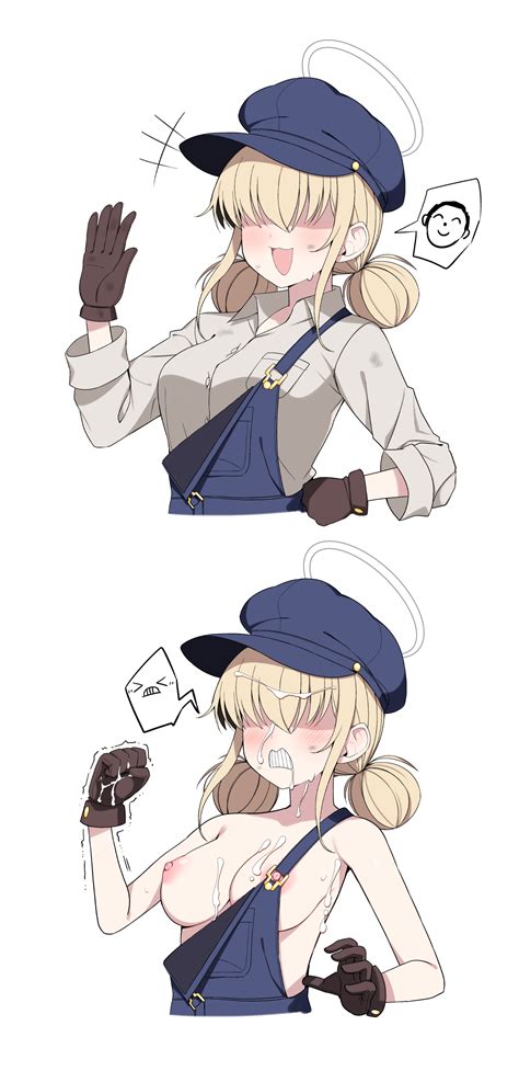 Wazukani Doodle Sensei Blue Archive Highlander Railway Academy Student Blue Archive