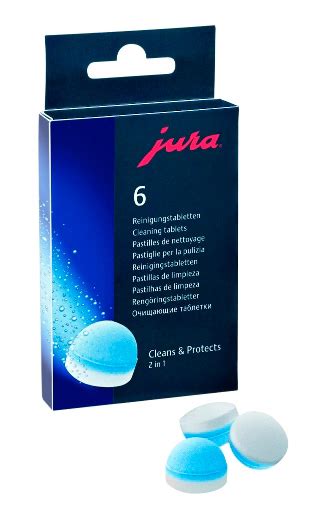 Средства для чистки кофемашины, Таблетка для чистки гидросистемы Jura