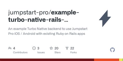 Github Jumpstart Proexample Turbo Native Rails Backend An Example Turbo Native Backend To