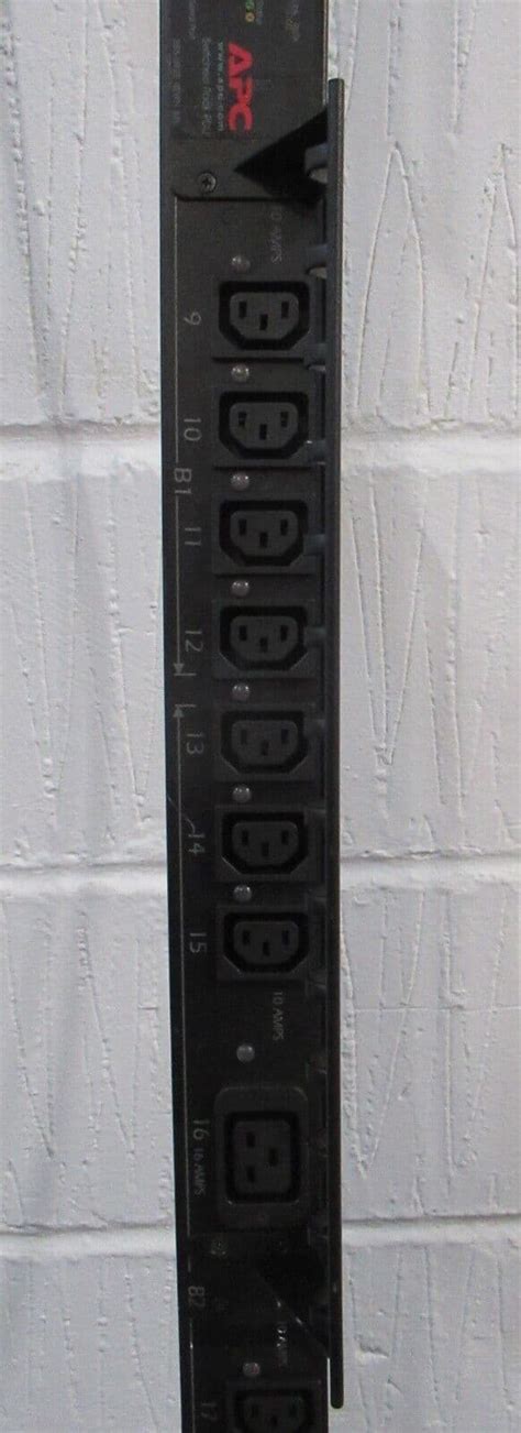 Apc Ap7953 21xc13 3xc19 Zerou Switched Rack Pdu Power Distribution Unit 230v 32a