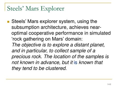 Ppt Lecture 5 Reactive And Hybrid Architectures Powerpoint