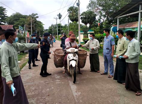 အင်္ဂပူမြို့တွင် ကိုဗစ် ၁၉ ရောဂါ ကာကွယ်ရေး Mask Campaign ပြုလုပ် Information And Public