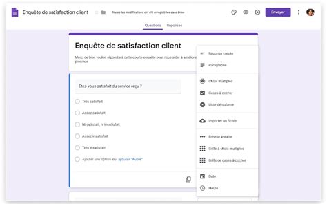 Google Forms l outil de création de formulaires de Google