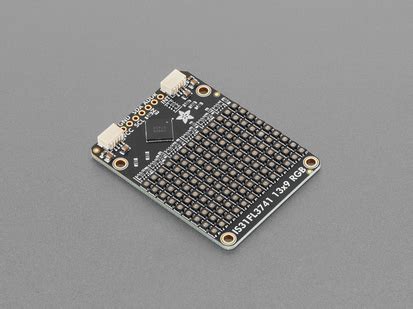 Adafruit IS31FL3741 13x9 PWM RGB LED Matrix Driver STEMMA QT Qwiic ID 5201 Adafruit