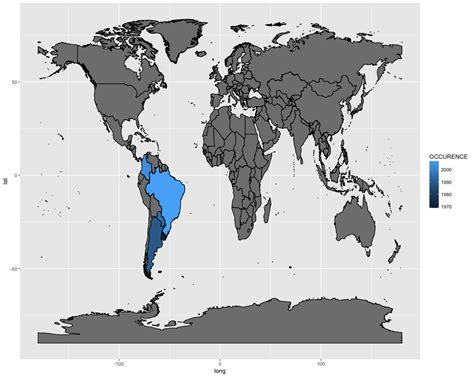 Ggplot2 How To Fill A Map From A Shapefile Using Its Own Attributes Table In R Stack Overflow