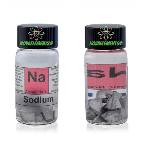 Sodium Metal Element 11 Sample Na Pure 1 Gram 998 Pieces Under