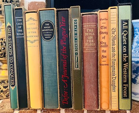 Stack Of Classic Books