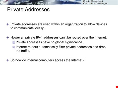 ppt cis 82 routing protocols and concepts chapter 11 nat powerpoint