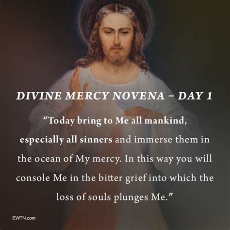 Today Begin Your Divine Mercy Novena ⁣ ⁣on Each Day Of The Novena
