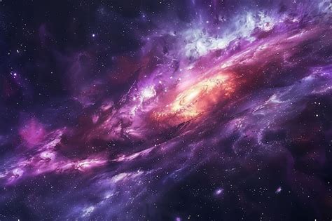 Cosmic Wallpaper With Bitcoin Black Hole Design With Swirli