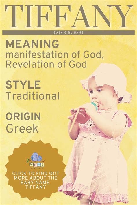Tiffany Name Meaning And Origin Middle Names For Tiffany