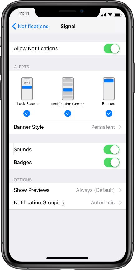 Troubleshoot Receiving Messages Signal Support