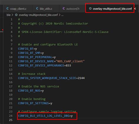 Adding Ble Multiprotocol To My Ot Coprocessor Ncp App Nordic Qanda