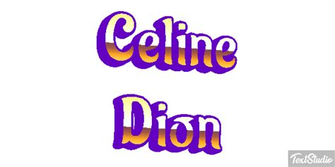 Celine Dion Celebrity Animated  Logo Designs