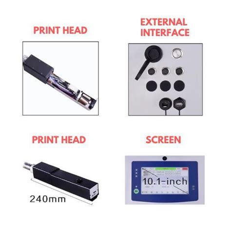 Batch Coding Machine For Mrp And Batch Number Printing Stainless Steel 623x520x230mm Silver
