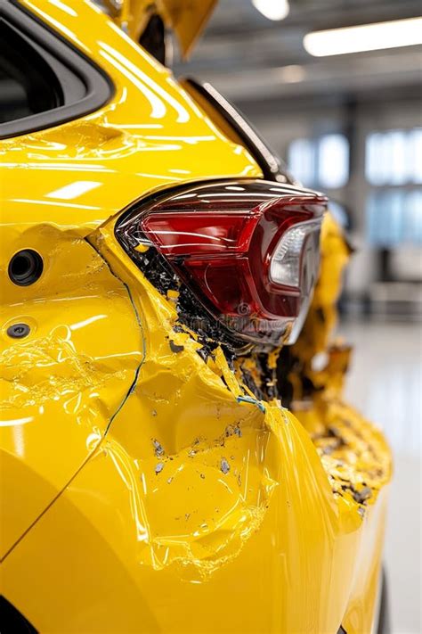 Automotive Crash Test Highlighting Safety And Impact Analysis Stock Image Image Of Development