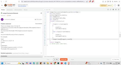 Ranjan Kumar On Linkedin Codingchallenge 128longestconsecutivesequence C Java Leetcod
