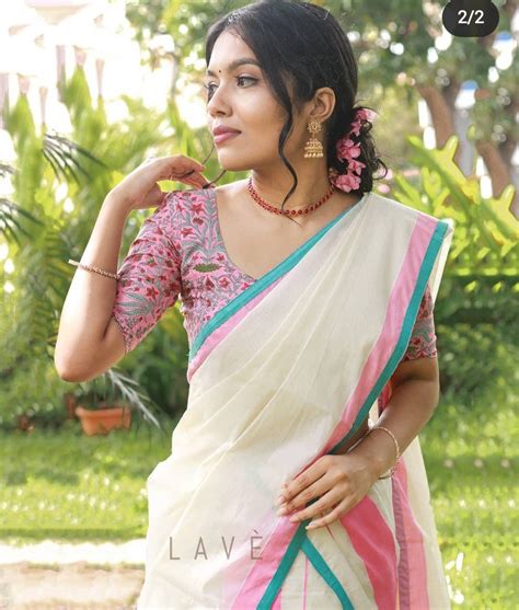 Onam Saree Blouse Ideas For College Set Saree Blouse Designs Kerala