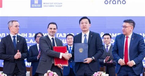 “Орано Майнинг” компанитай Хөрөнгө оруулалтын гэрээг 20 жилээр байгууллаа